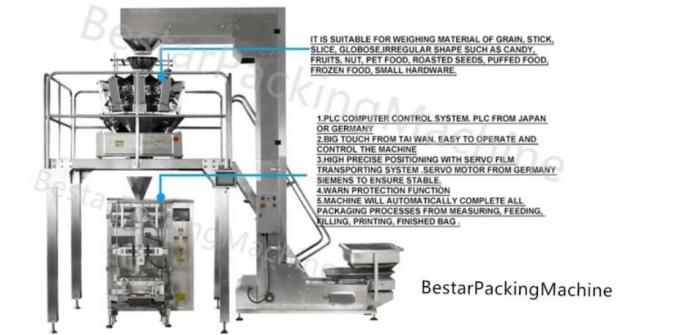 Automatic crisps, vertical packing machine for shrimp crisps, banana ...