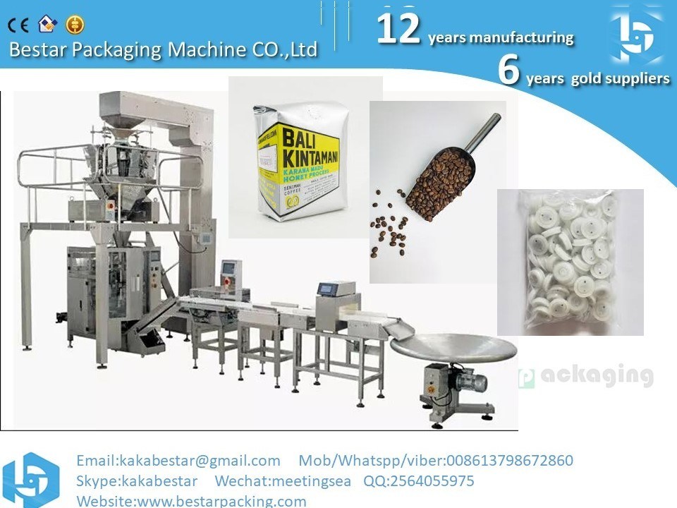 Automatic coffee weighing and packaging machine espresso macchiato ...