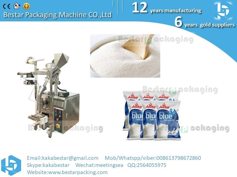 Automatic vertical with scale milk powder sachet packaging machine ...